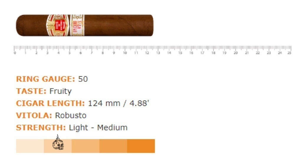 Hoyo De Monterrey Epicure No.2好友逍遥二号25支/盒（PCC太平洋） – cnccigar