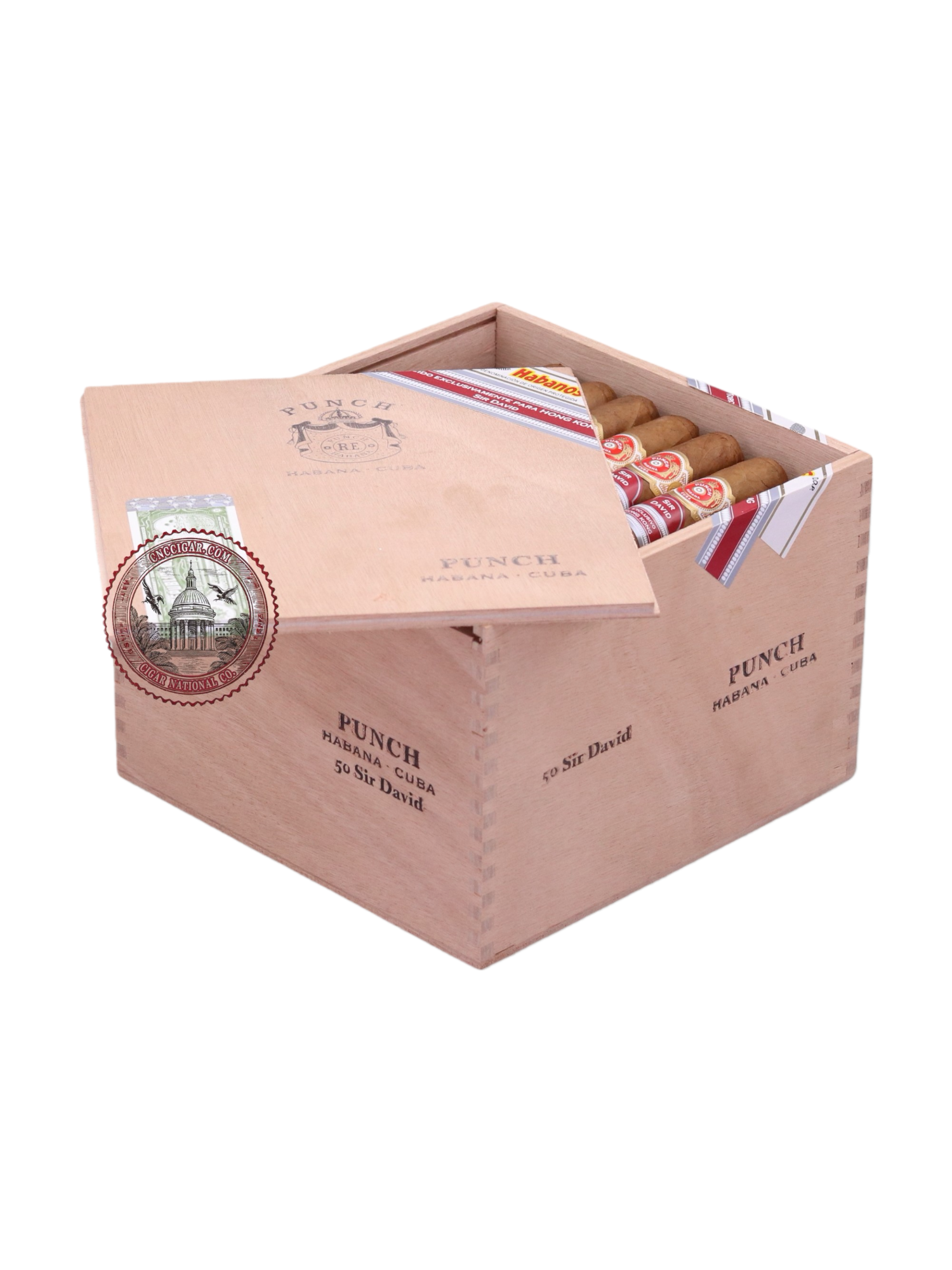 Punch Sir David HK 2018 50s潘趣大卫公爵2018香港限量版50支/盒（陈年珍藏） – cnccigar